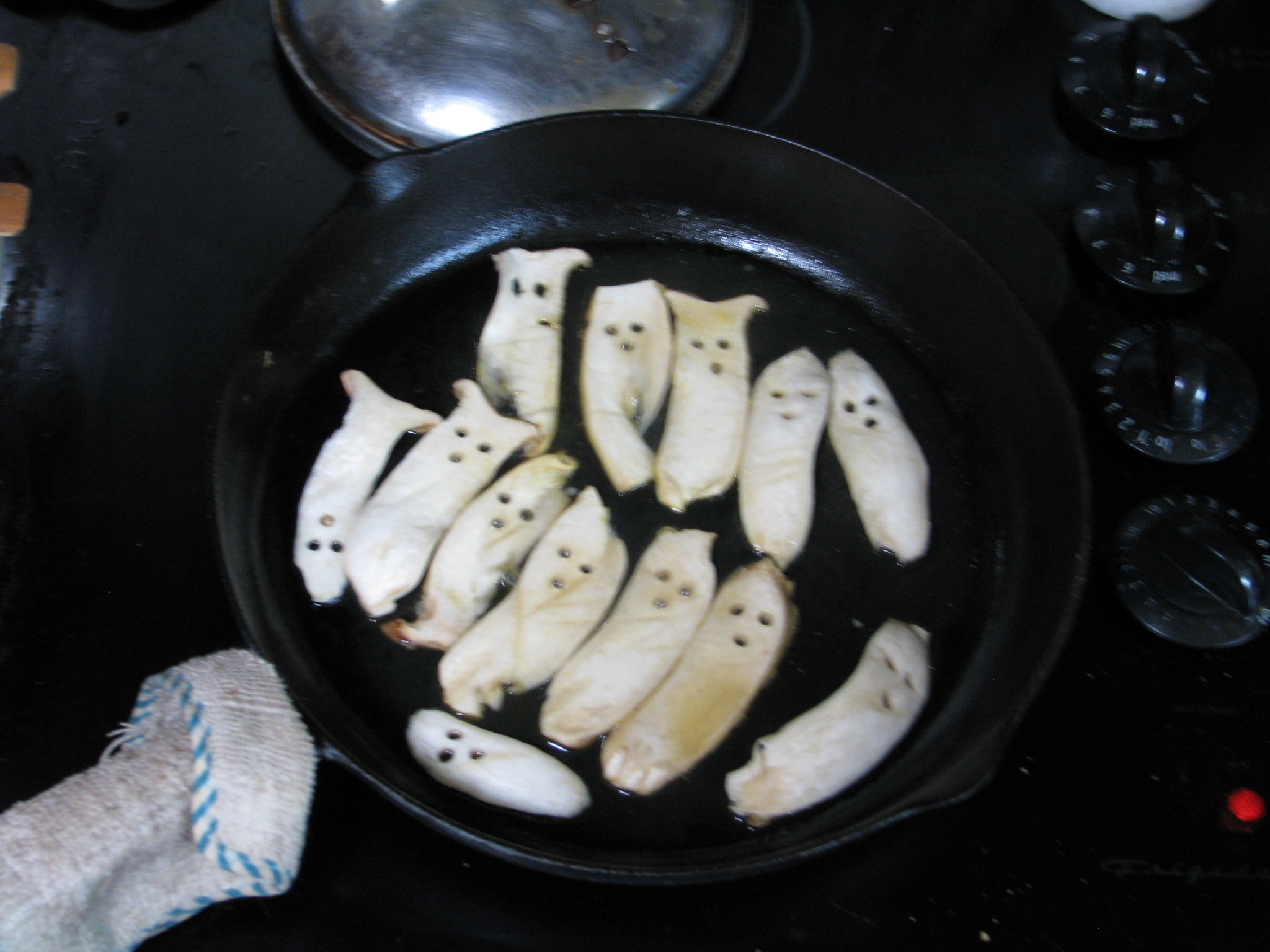 Ghostly Spring Rolls – Finch Frolic Garden Permaculture